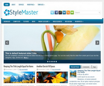 StyleMaster WordPress Template | Premium Blogger Templates 2024
