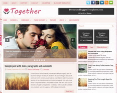 Together Blogger Template | Blogger Templates 2018